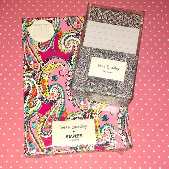 Vera Bradley | Office | 2pc Vera Bradley Writing Bundle Hardcover ...